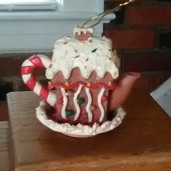 Holiday | Gingerbread House Teapot Ornament | Poshmark